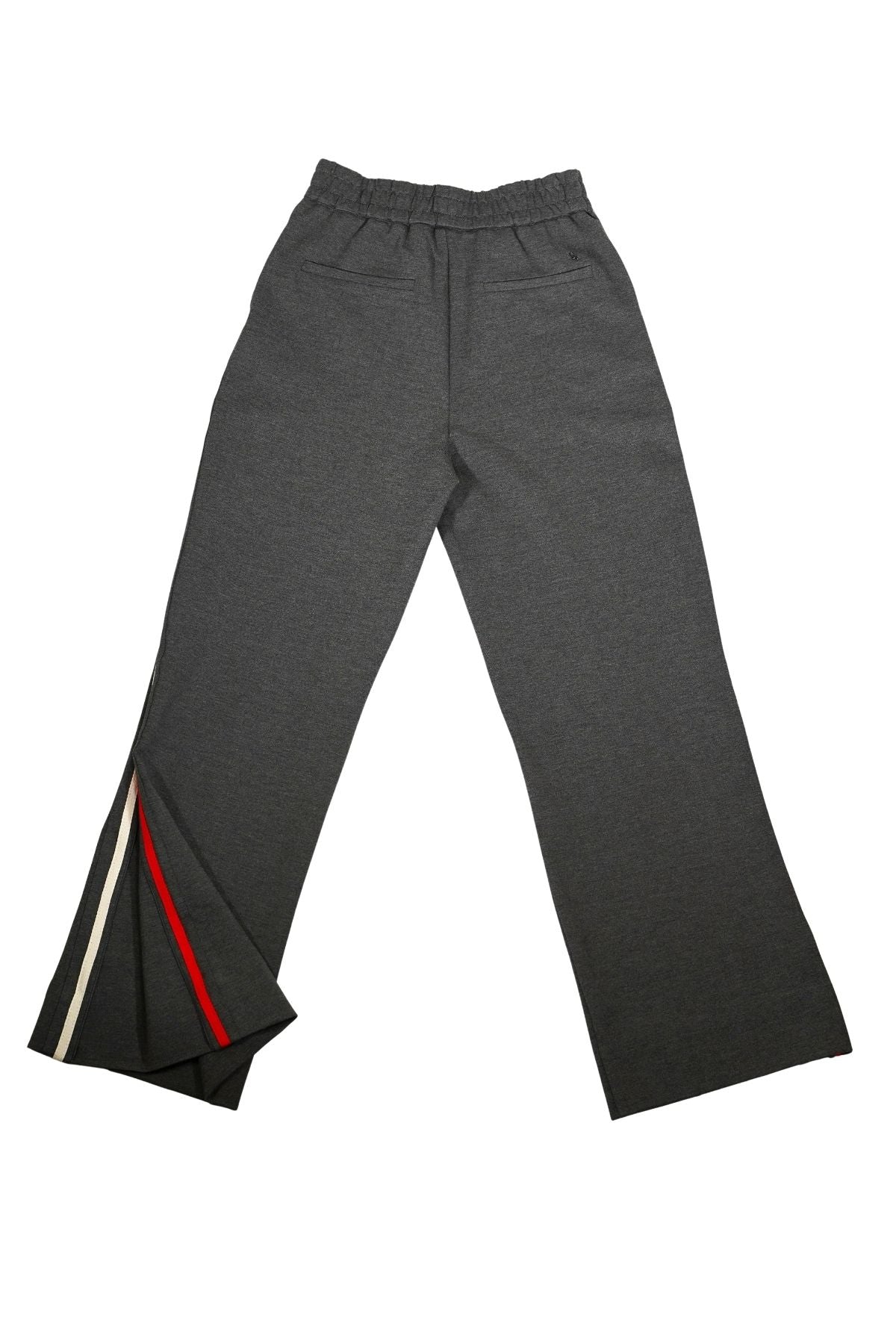 Women’s Gray Double Knit Track Pant – Elevated Athleisure | Del Mar ...